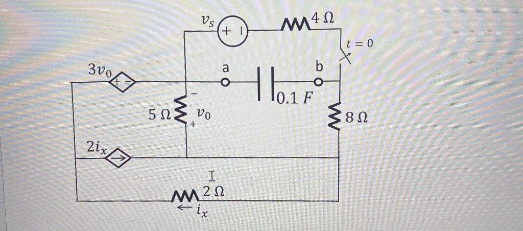 Solved Problem 3 (35 points). Solve the transient response | Chegg.com