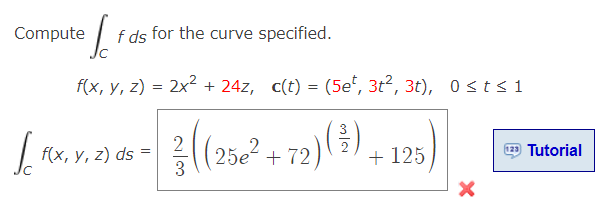 Solved Compute ∫Cfds for the curve specified. | Chegg.com