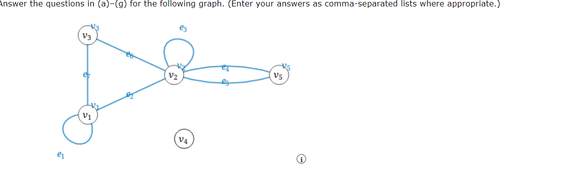Solved Answer the questions in (a)-(g) for the following | Chegg.com