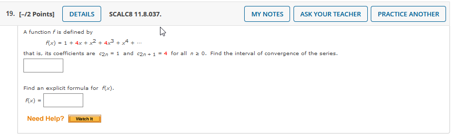 Solved A function f is defined by f(x) = 1 + 4x +x^2 +4x^3 | Chegg.com