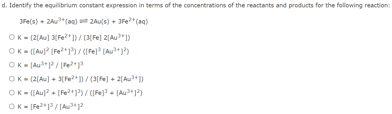 Solved a. In the reaction below, what does the symbol "=" | Chegg.com