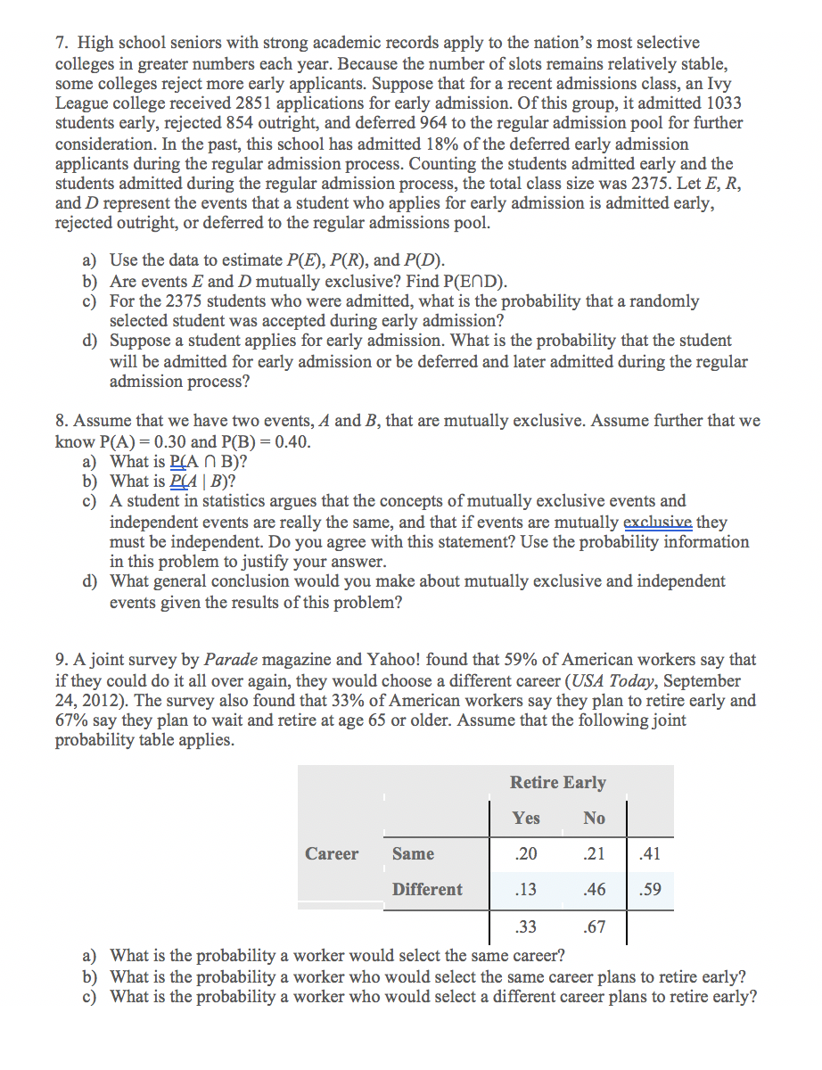 Solved 1. Simple random sampling uses a sample of size n | Chegg.com