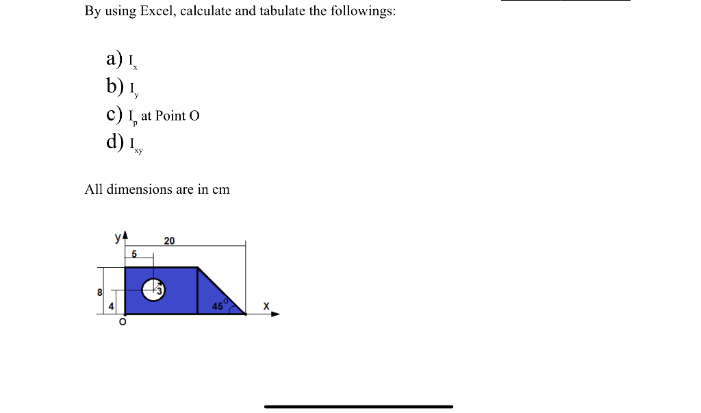 Solved By using Excel, calculate and tabulate the | Chegg.com