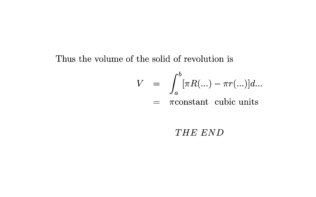 [Solved]: 12. Find the volume of the solid of revolution g