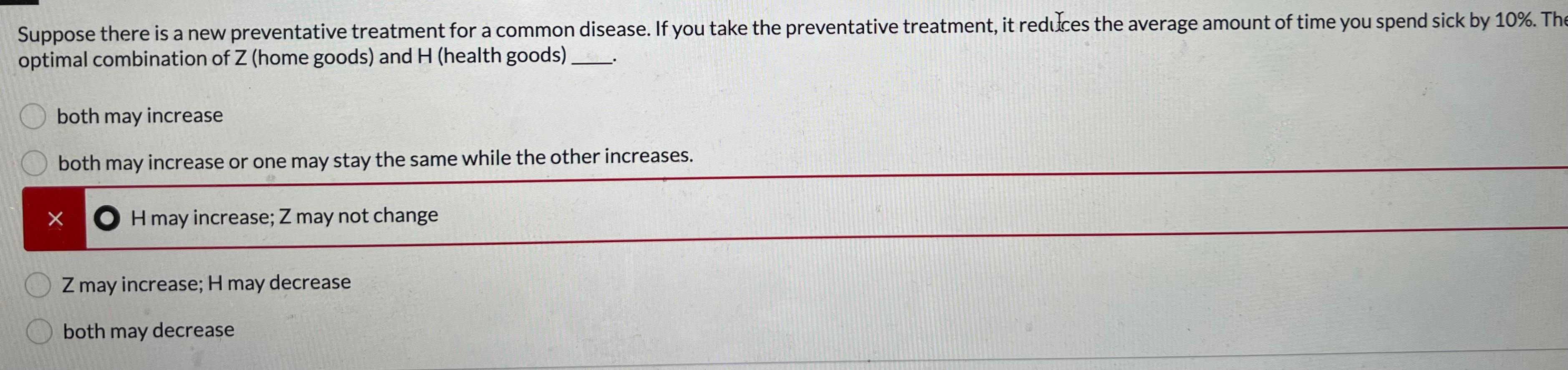 Solved Suppose there is a new preventative treatment for a | Chegg.com