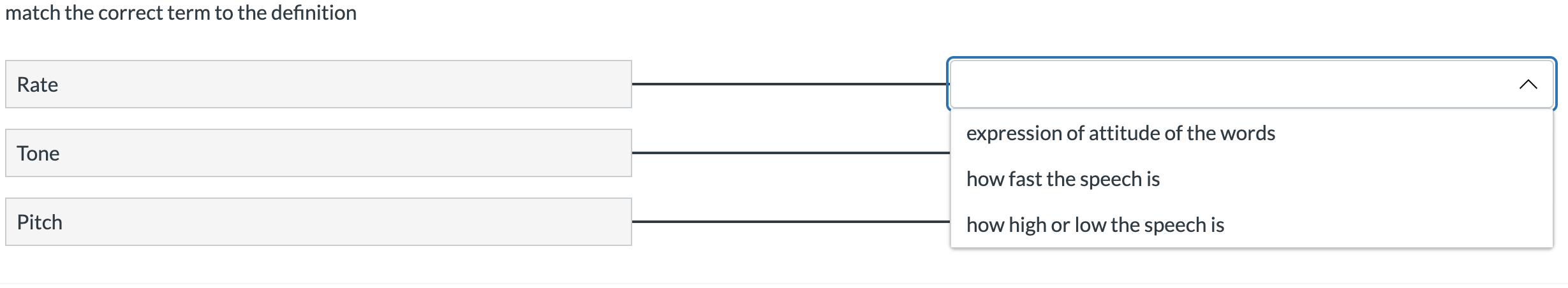 Solved match the correct term to the definition | Chegg.com