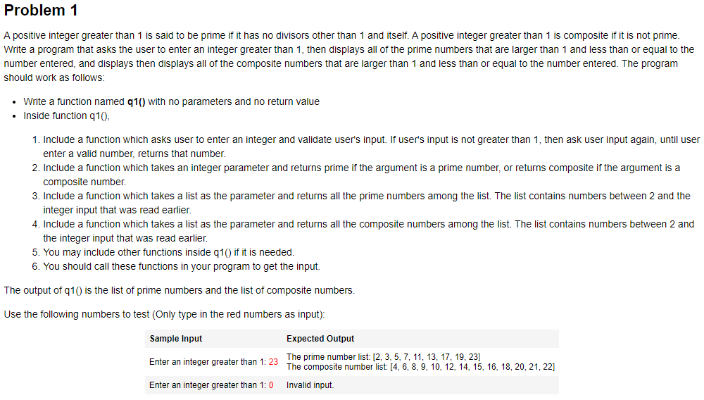 Solved A Positive Integer Greater Than 1 Is Said To Be Prime 