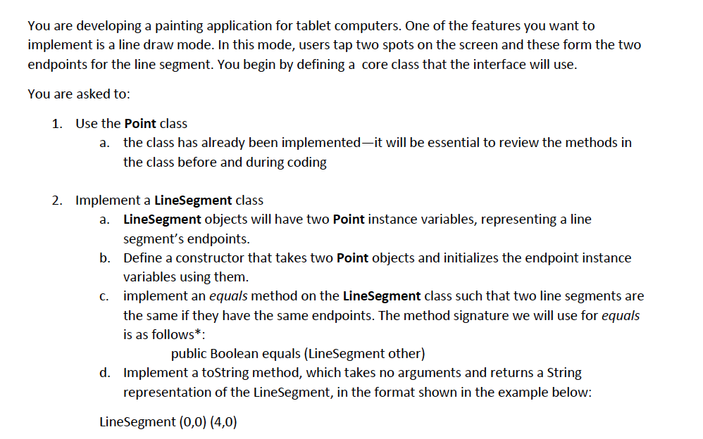 Must be in Java. Show proper reasoning with step by | Chegg.com