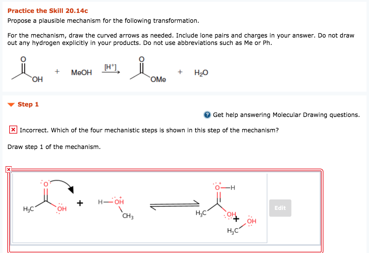 Solved Practice the Skill 20.14c Propose a plausible | Chegg.com