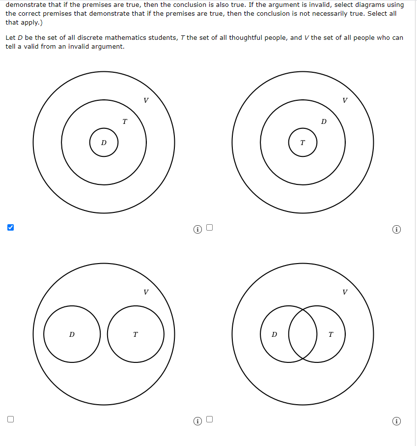 Solved Consider The Following Argument All Discrete Chegg