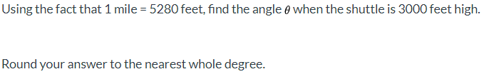 Solved Using the fact that 1 mile = 5280 feet, find the | Chegg.com