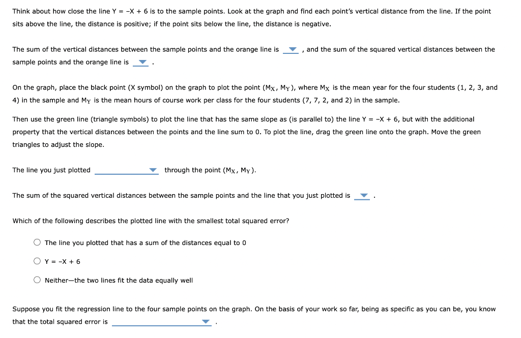 Solved 7. Linear equations and the regression line Suppose a | Chegg.com