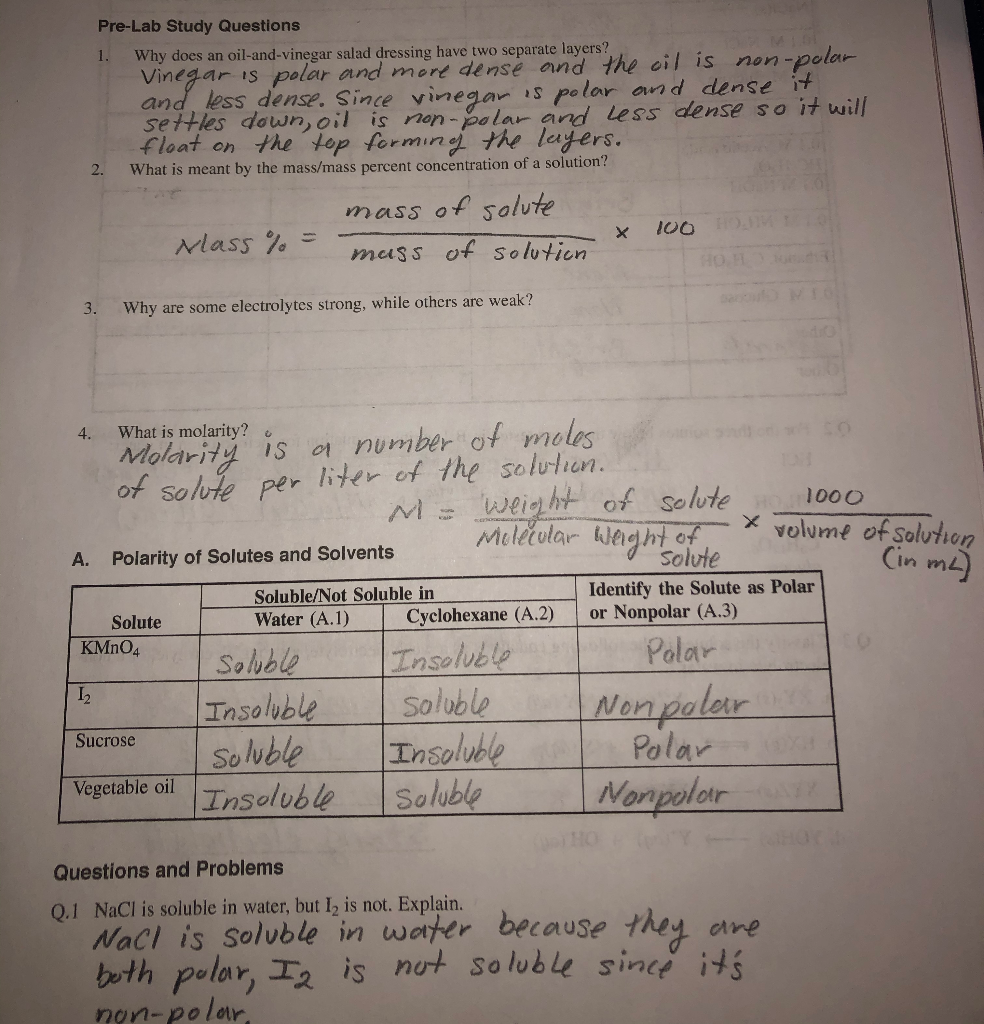 Solved Pre-Lab Study Questions 1. Why does an | Chegg.com Solved Pre-Lab Study Questions 1. Why does an | Chegg.com