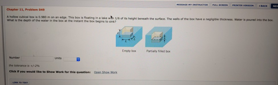 Solved MESSAGE MY INSTRUCTOR FULL SCREEN PRINTER VERSION | Chegg.com