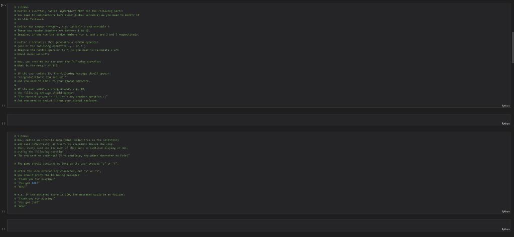 Can you please help me to divide this code in the | Chegg.com