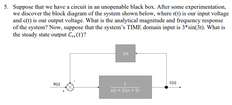 Solved 5. Suppose that we have a circuit in an unopenable | Chegg.com
