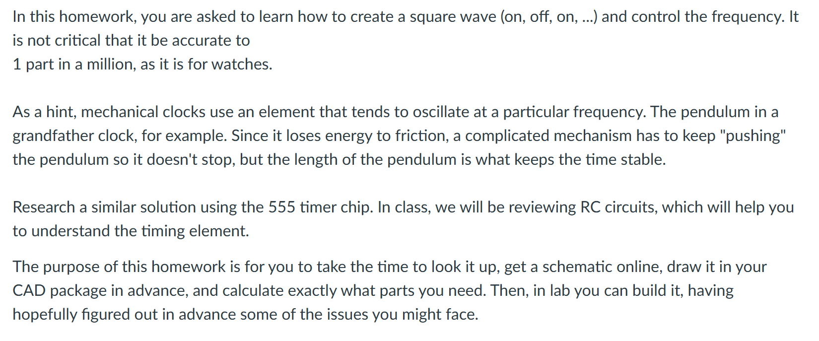 Solved You are asked to learn how to create a square wave | Chegg.com