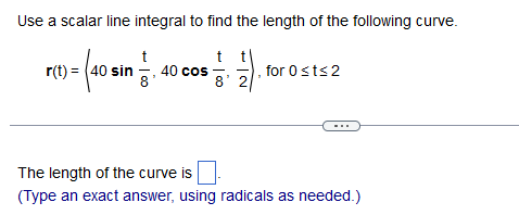 Solved Use a scalar line integral to find the length of the | Chegg.com