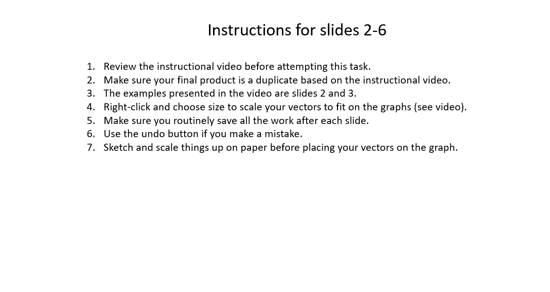 Solved Instructions for slides 2-6 1. Review the | Chegg.com