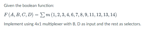 Solved With A and C as selectors, write a Verilog STRUCTURAL | Chegg.com