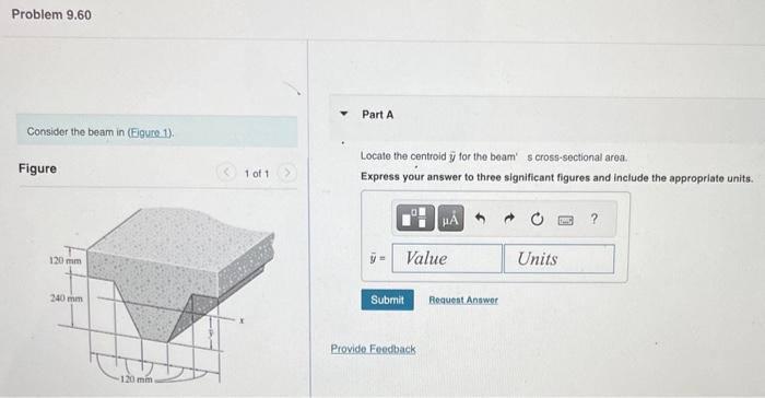 Solved Consider the beam in (Figure 1). Figure Locate the | Chegg.com