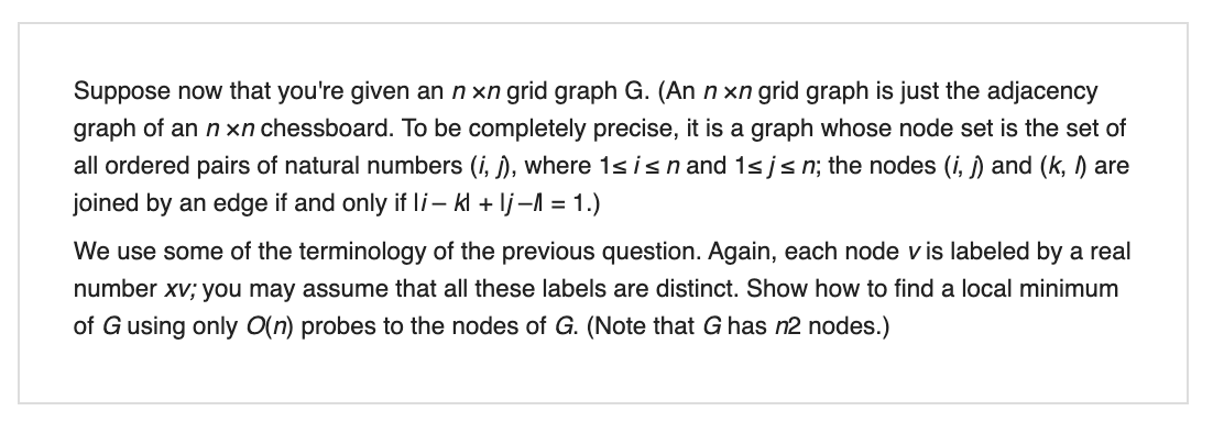Solved Create an algorithm that runs in O(n) time and | Chegg.com