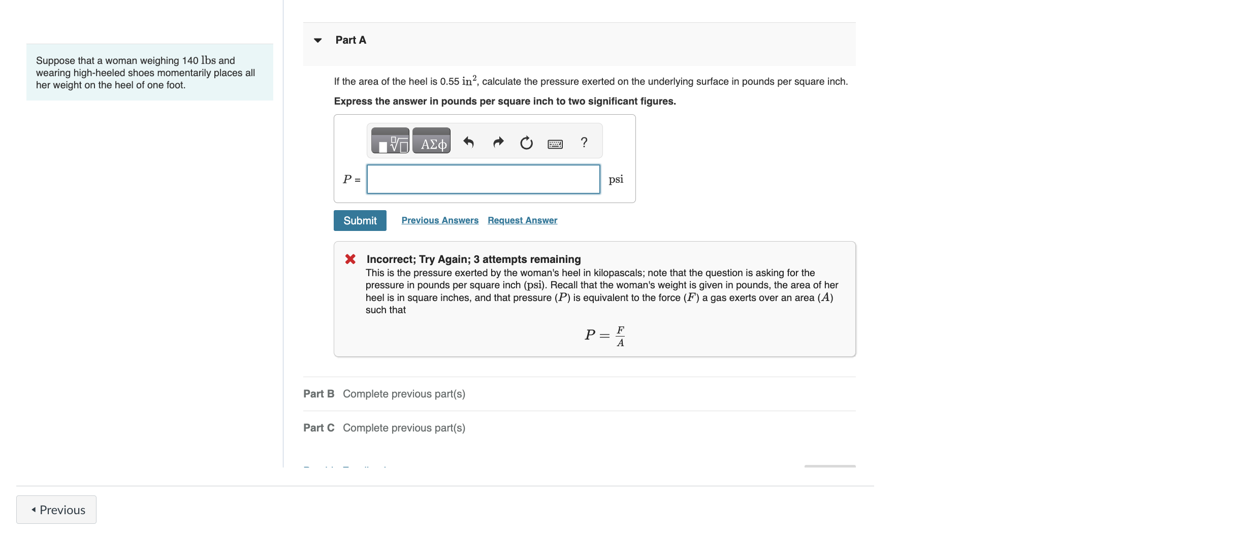 Solved Calculate each of the following quantities for an | Chegg.com
