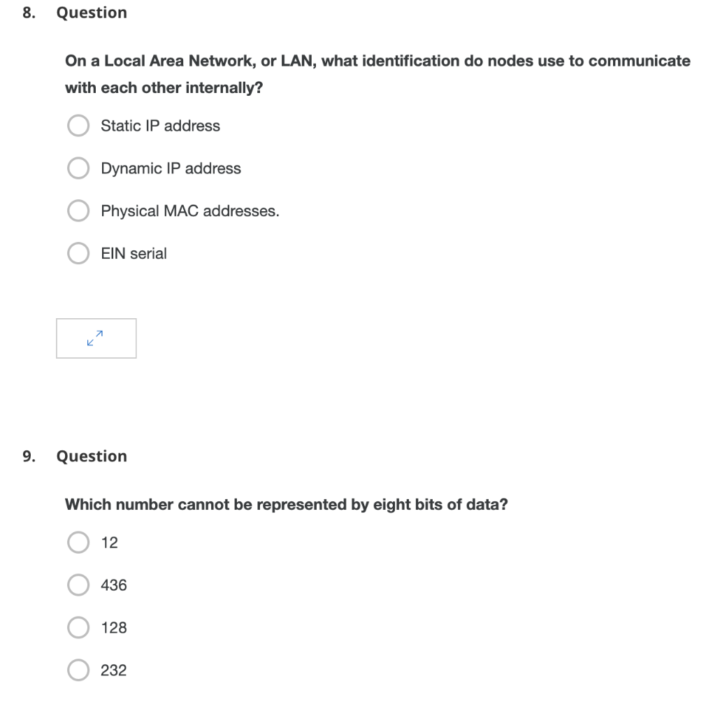 Solved Question On a Local Area Network, or LAN, what | Chegg.com