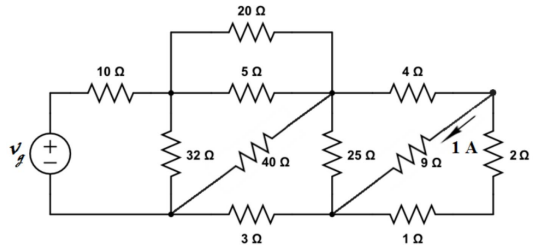 Solved The current in the 9 Ω resistor in the circuit in the | Chegg.com