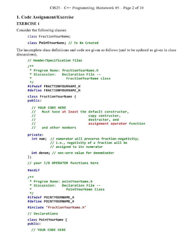 CIS25-C+-Programming, Homework #5-Page 1 of 10 | Chegg.com