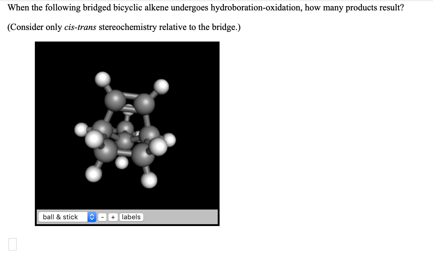 When the following bridged bicyclic alkene undergoes | Chegg.com