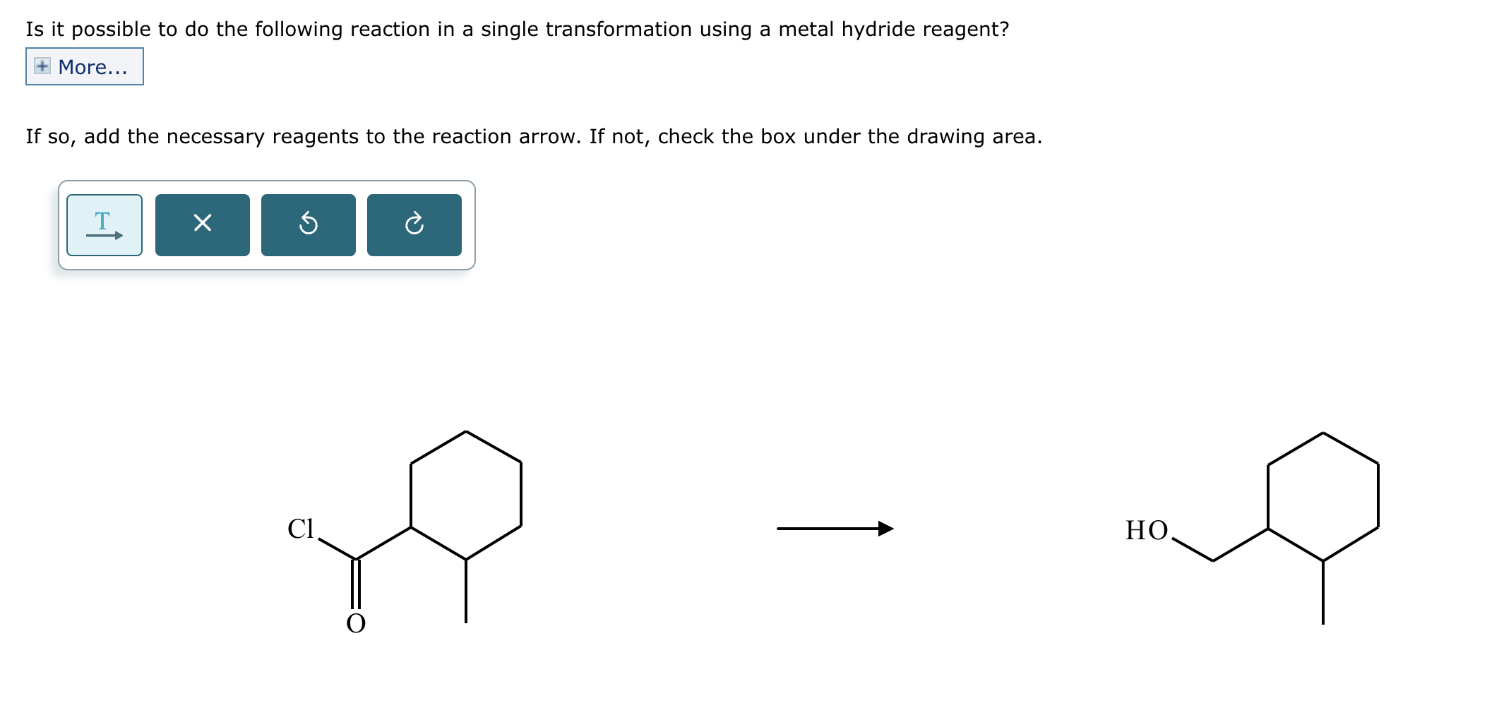 Is it possible to do the following reaction in a | Chegg.com