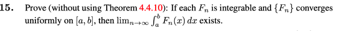 Solved 15. Prove (without using Theorem 4.4.10): If each Fn | Chegg.com