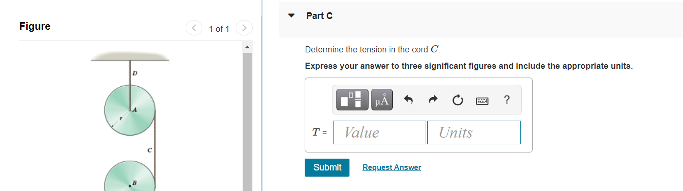Solved A cord is wrapped around each of the two 17-kg disks. | Chegg.com