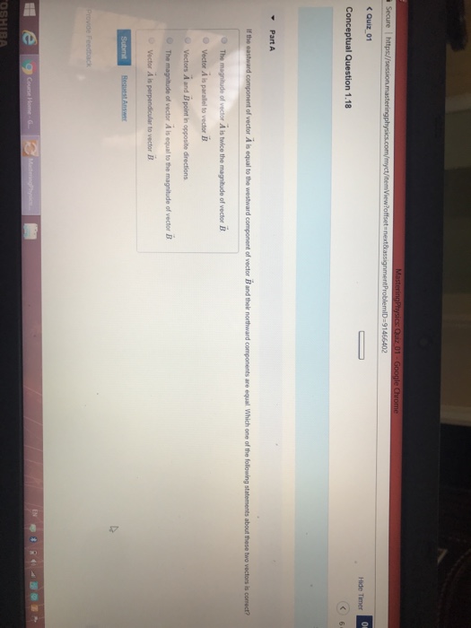 Solved Hide Timer If the e The to | Chegg.com