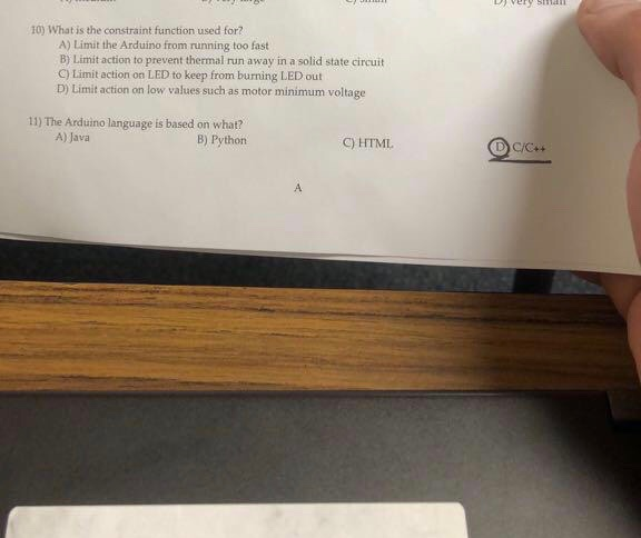 Solved 10) What is the constraint function used for? A) | Chegg.com