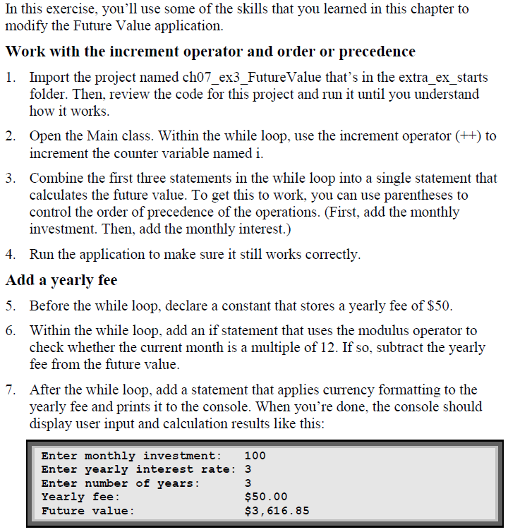 Solved Main.java package murach.fv; import | Chegg.com