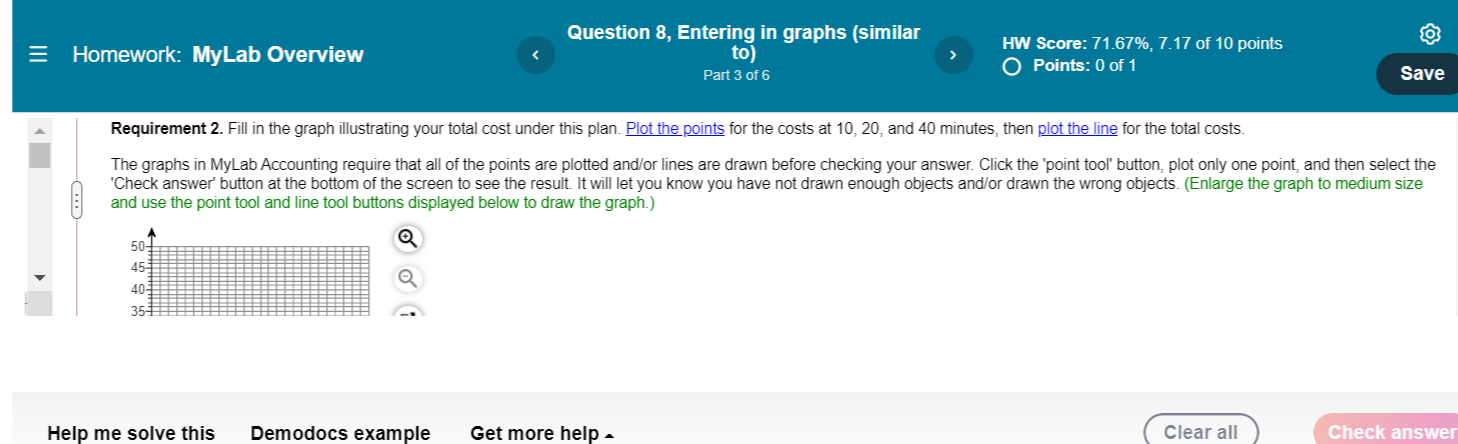 = Homework: MyLab Overview Question 8, Entering in | Chegg.com