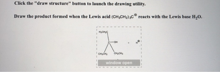 Solved Click the "draw structure" button to launch the | Chegg.com