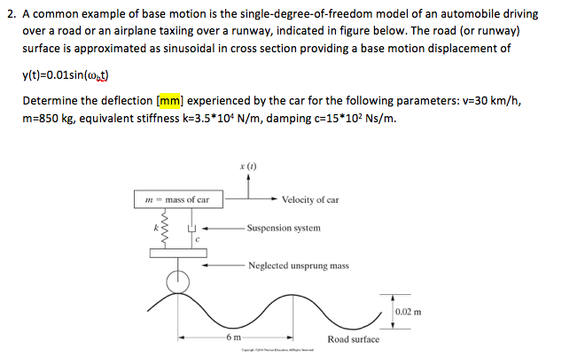 Solved Rotating unbalance is also important in rotorcraft | Chegg.com