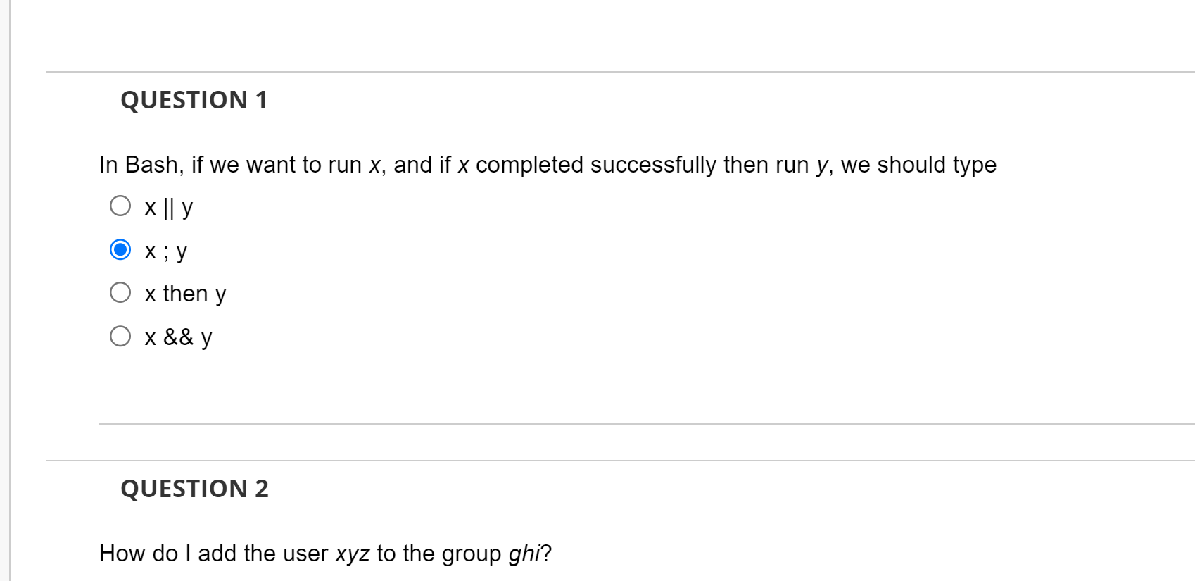 Solved In the command "sort b", sort will get it's data | Chegg.com
