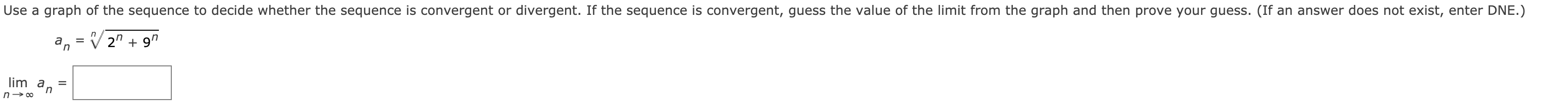 Solved Use a graph of the sequence to decide whether the | Chegg.com