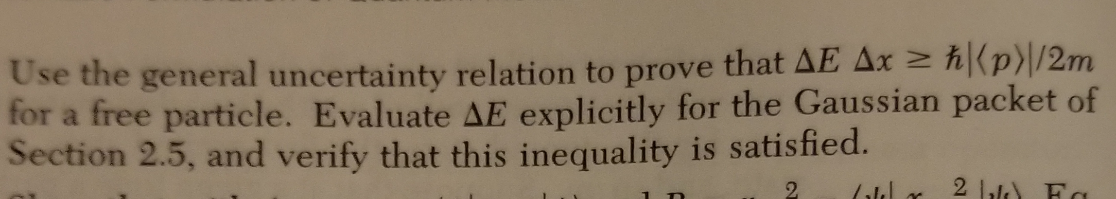 Solved Use the general uncertainty relation to prove that | Chegg.com