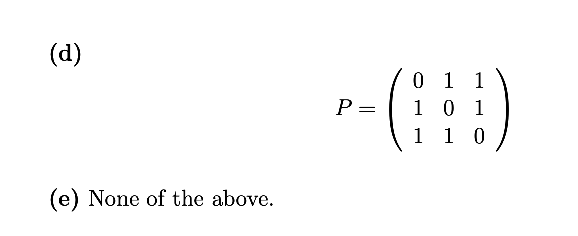 Solved 9. Let a = (1 The matrix P that projects every vector | Chegg.com