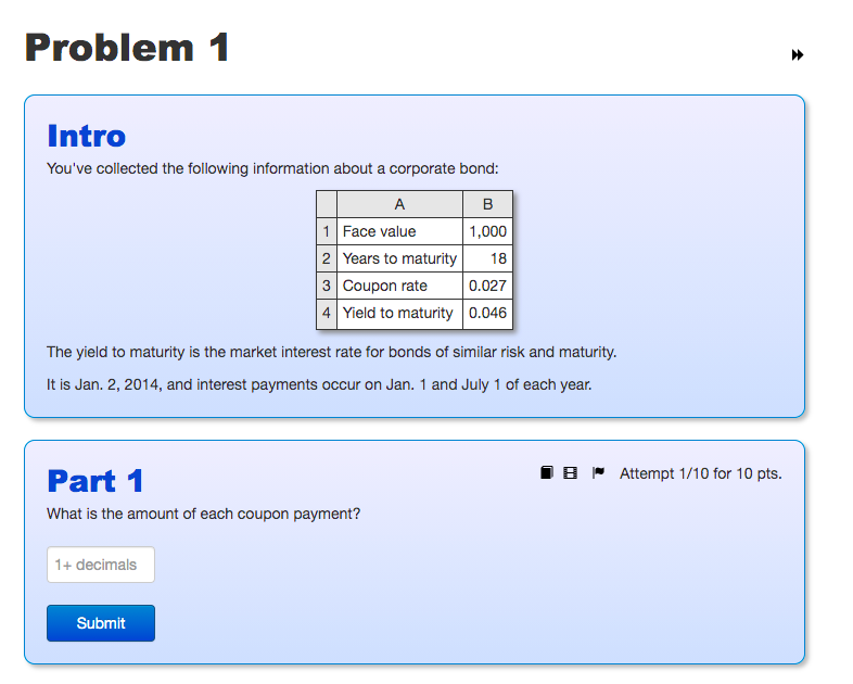 Solved Problem 1 Intro You've collected the following | Chegg.com