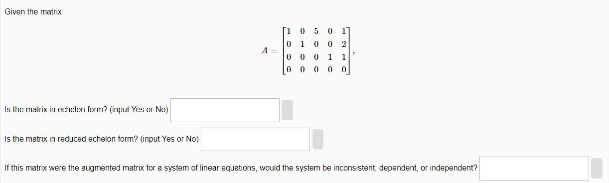 Solved Let A=(23−43) Find A−1 and use it to solve AX=B where | Chegg.com
