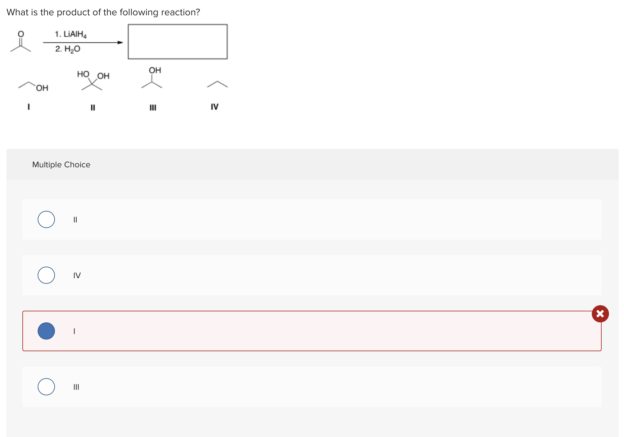 [Solved]: What is the product of the following reaction? Mu