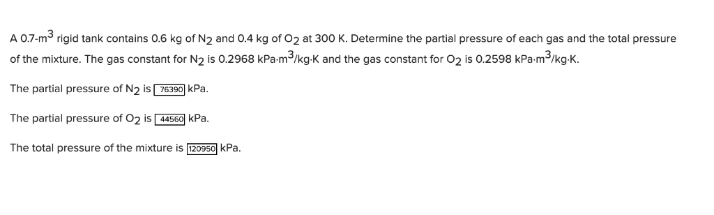 Solved A O.7-m rigid tank contains 0.6 kg of N2 and 0.4 kg | Chegg.com