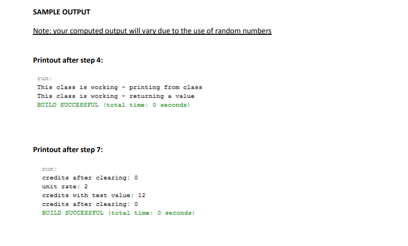 Solved ISM3230 - introduction to classes. Java | Chegg.com