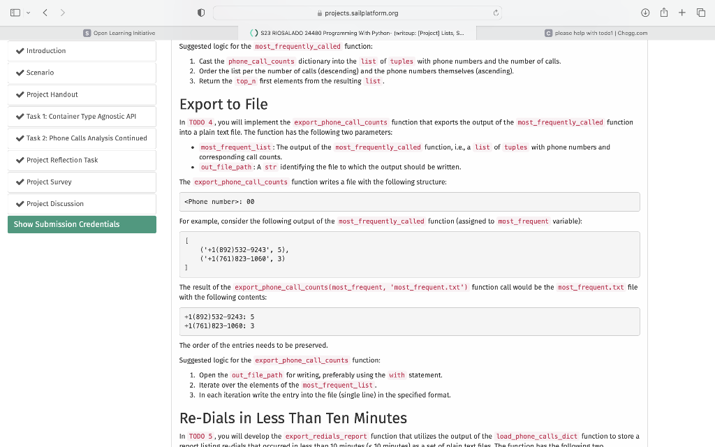 Solved Please solve for todo task4: In TODO 4, you will | Chegg.com